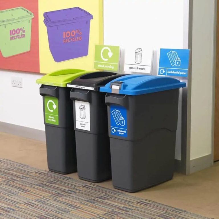 Office Recycling Bin Signage | Office Waste Bin | Waste Separation