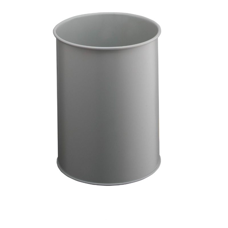 Metal Office Waste Bins | Silver Bin | Black Bin | Grey Bins
