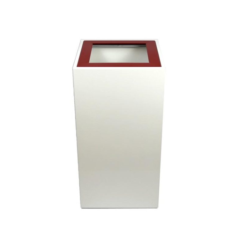 Office Recycling Bin White | Waste Separation | Office Waste Bin
