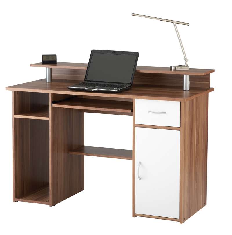 Computer Desk Walnut | Home Office Desk Walnut