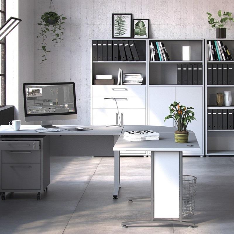 White Office Bookcases | Office Furniture | Office Cupboard