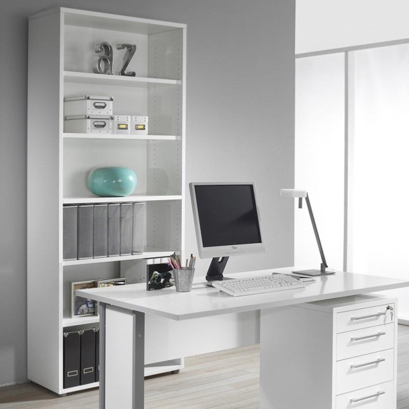 Office Bookcase White | Office Furniture | Office Storage
