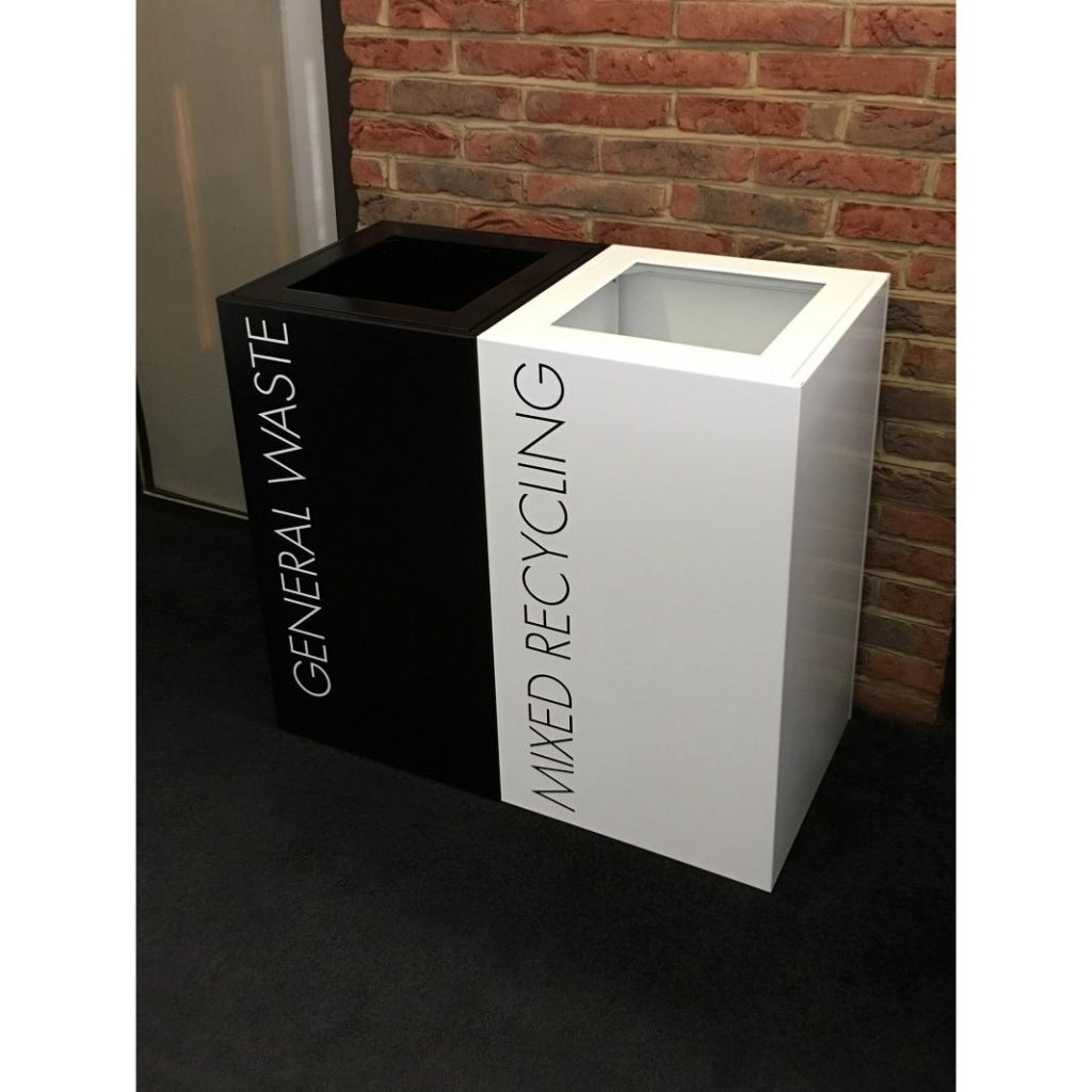 Contemporary Office Recycling Bin | Office Waste Bins | Recycling